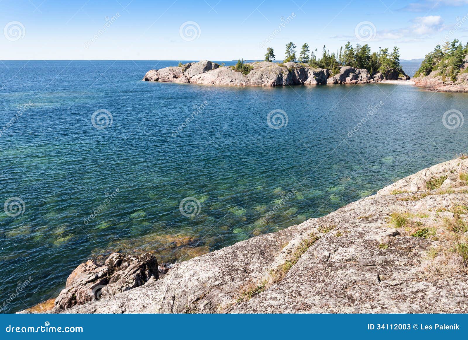 Rugged Cliffs at Lake Superior Stock Image - Image of trees, canada ...