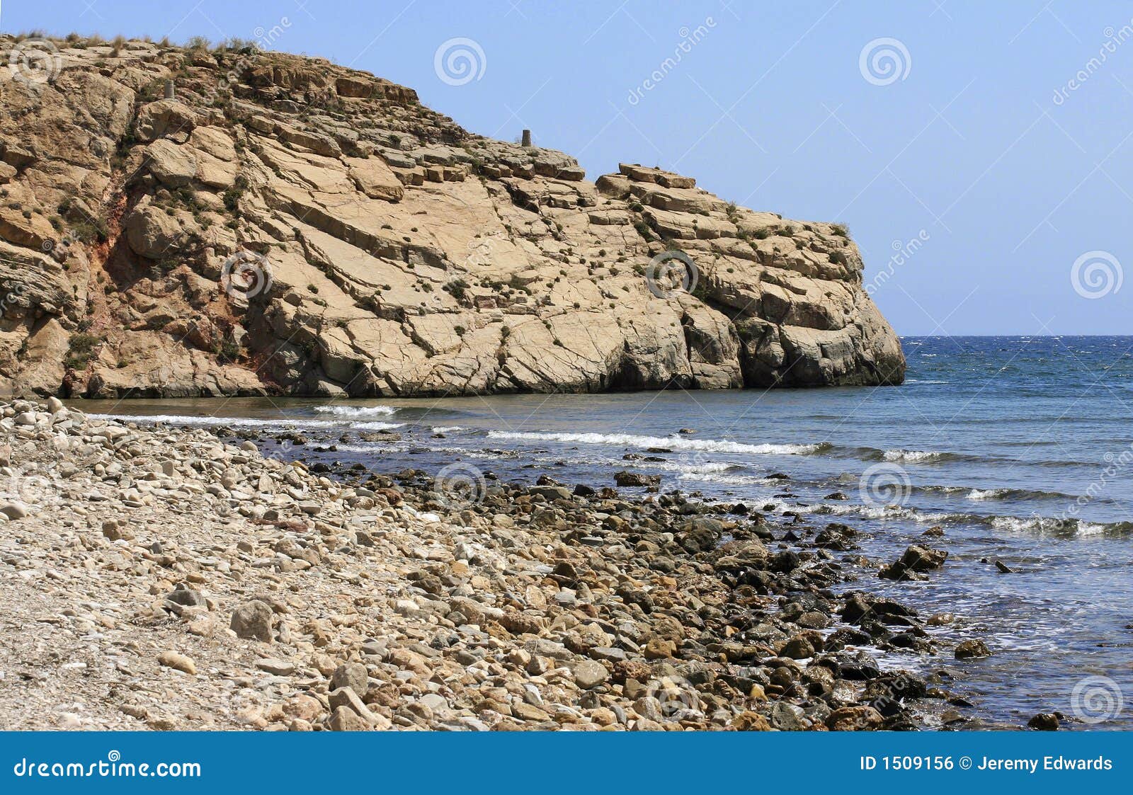 Rugged Coast stock photo. Image of seaside, seclusion - 1509156