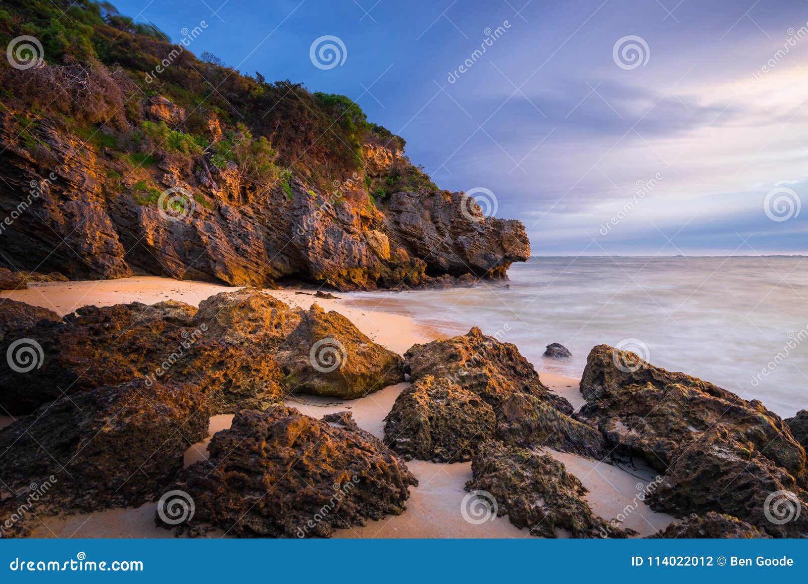 Rugged Coast stock photo. Image of rocks, outdoor, landscape - 114022012