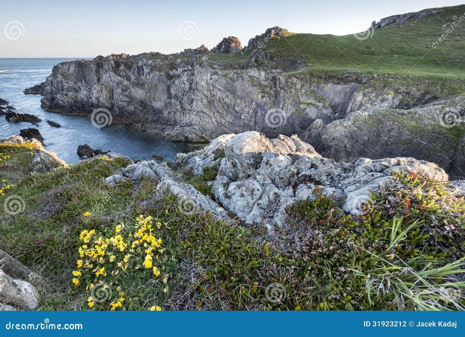 Rugged Coastline in Ireland Stock Photo - Image of seascape, clare ...