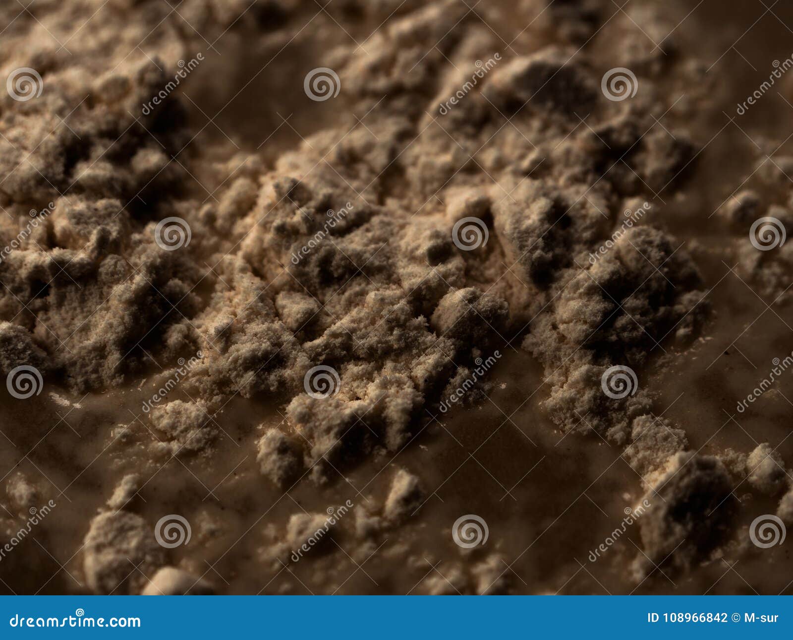 Rugged Heap of Brown Substance Stock Photo - Image of knobby, closeup ...