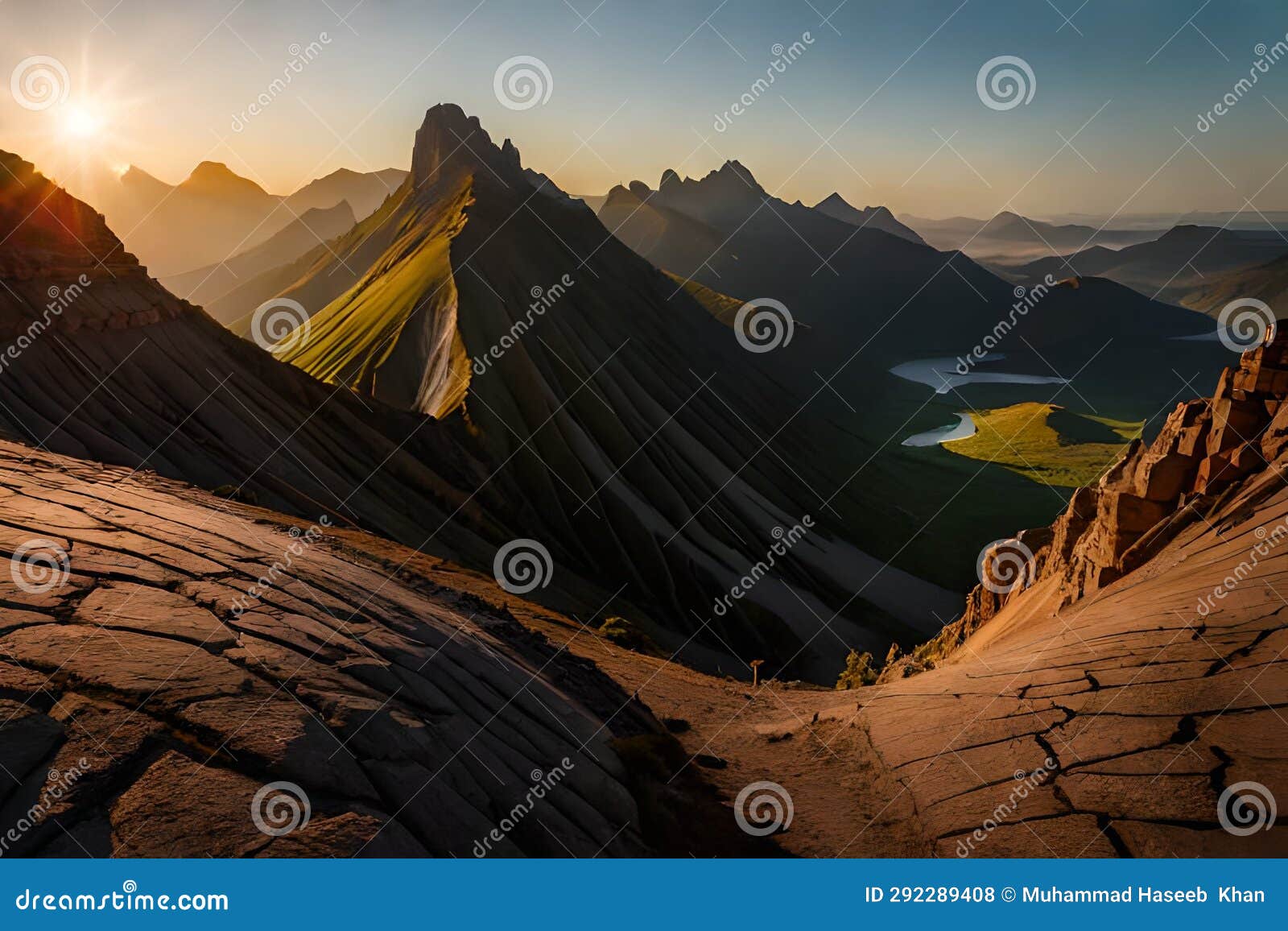 A Rugged Mountain Ridge with Unique Rock Formations, Offering Hikers a ...