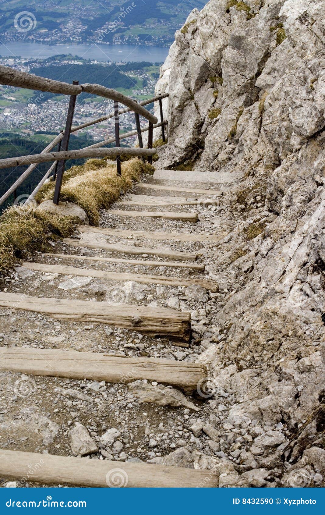 Rugged mountain trail stock photo. Image of rugged, pilatus - 8432590