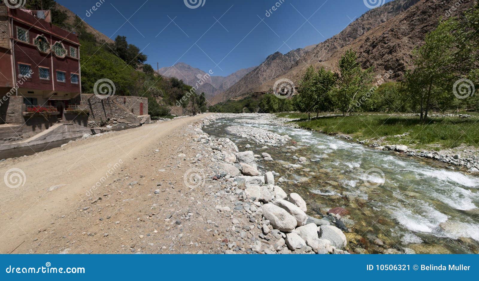 Rugged road stock image. Image of dwellings, transport - 10506321