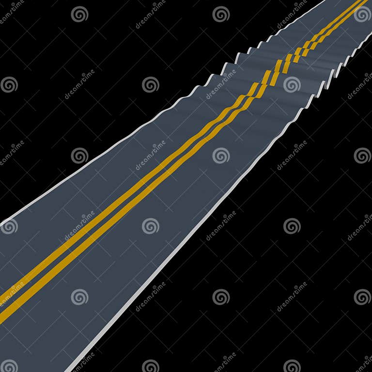 Rugged road stock illustration. Illustration of progress - 7280918