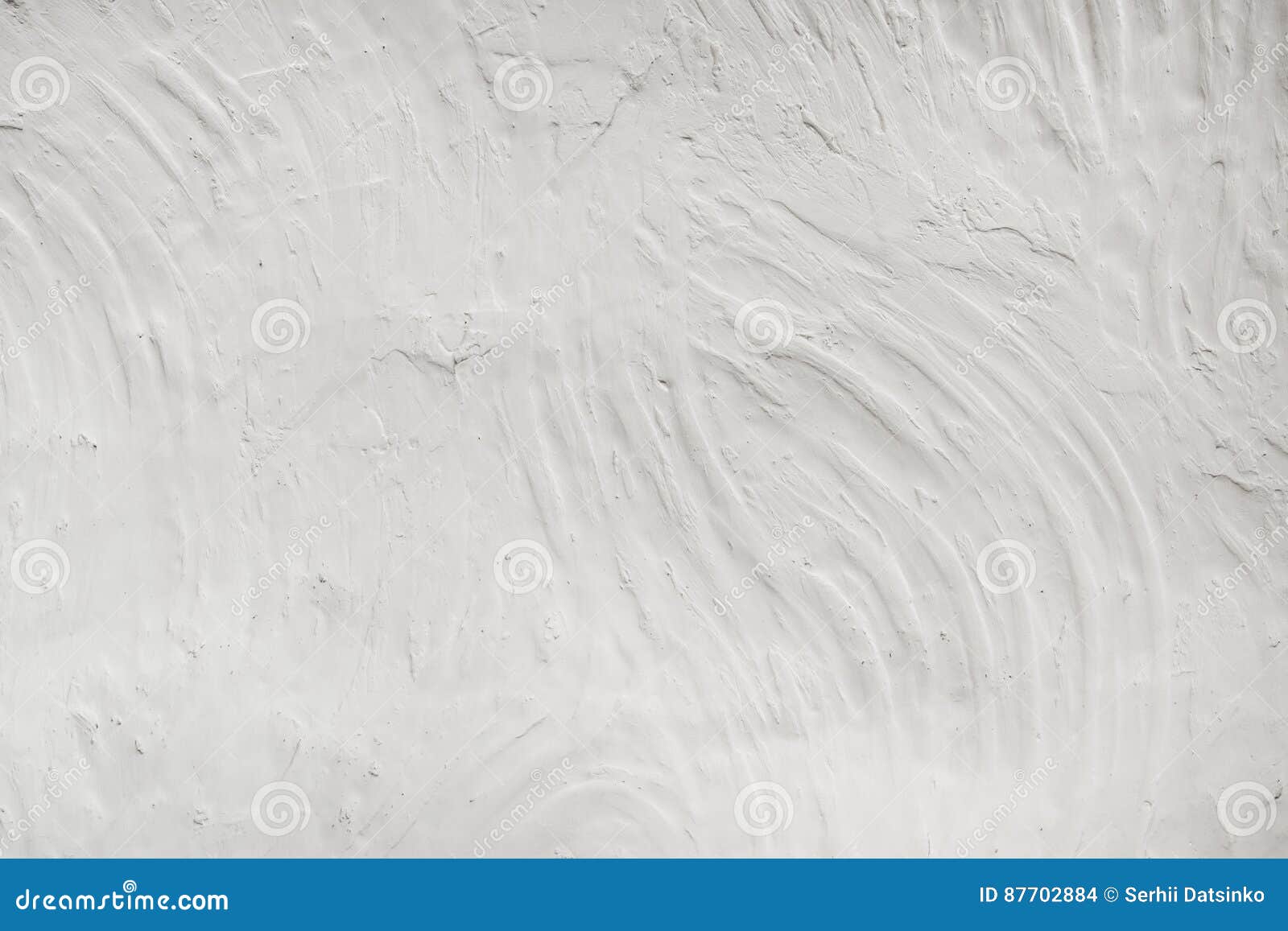 Rugged Stucco White Painted Wall Surface Background Stock Photo - Image ...