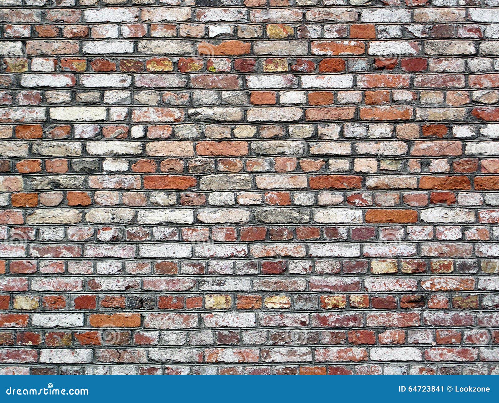 Rugged Texture Brick Wall Background. Stock Image - Image of brick ...