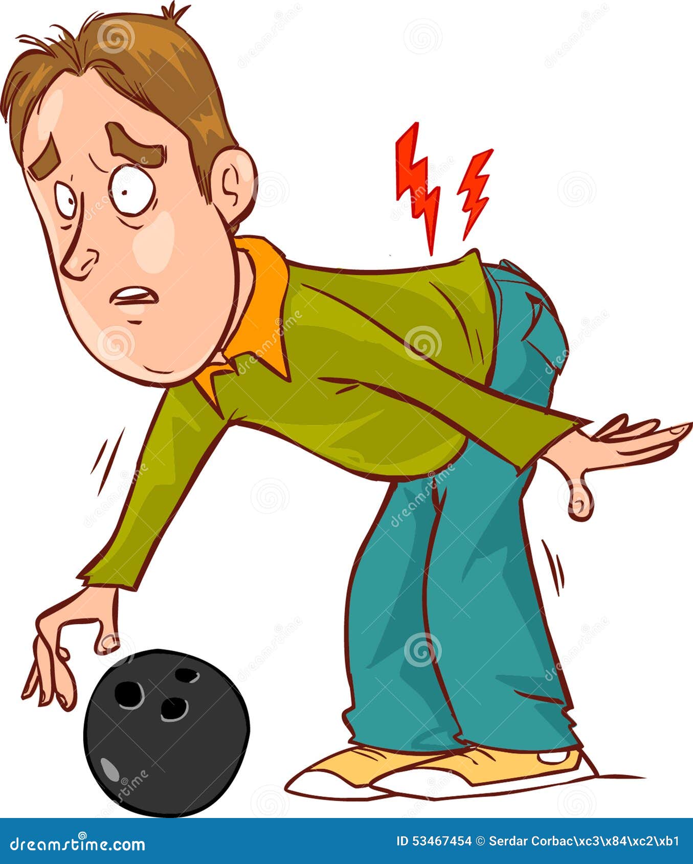 Rugpijn vector illustratie. Illustration of geneeskunde - 53467454