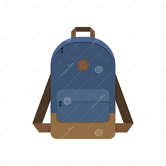 Rugzak, schooltas vector illustratie. Illustration of riem - 83934136