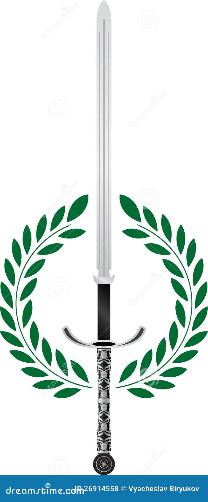 Ruhm von mittelalterlichem vektor abbildung. Illustration von leistung ...