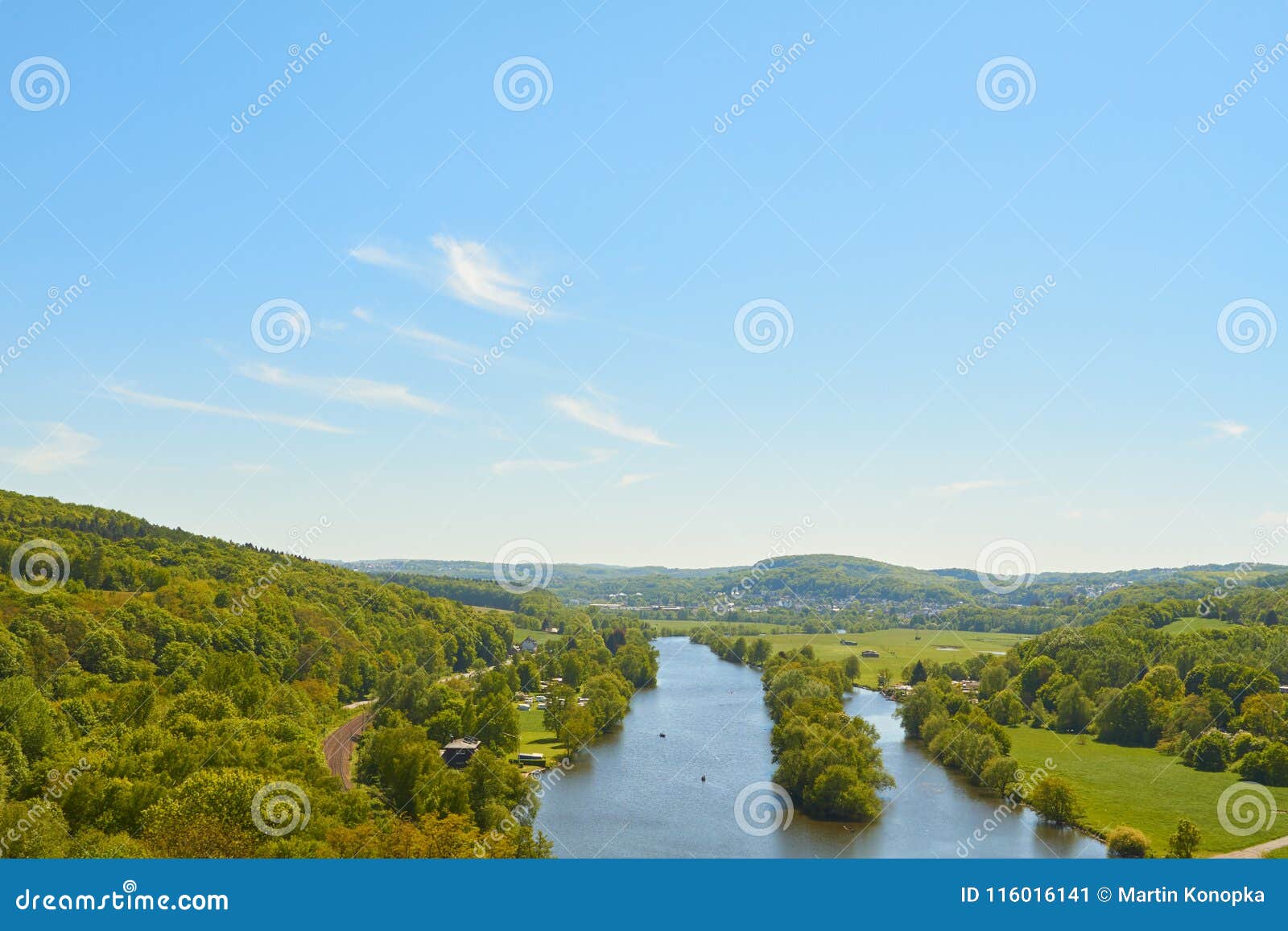 Ruhr area stock image. Image of mountain, railway, forest - 116016141