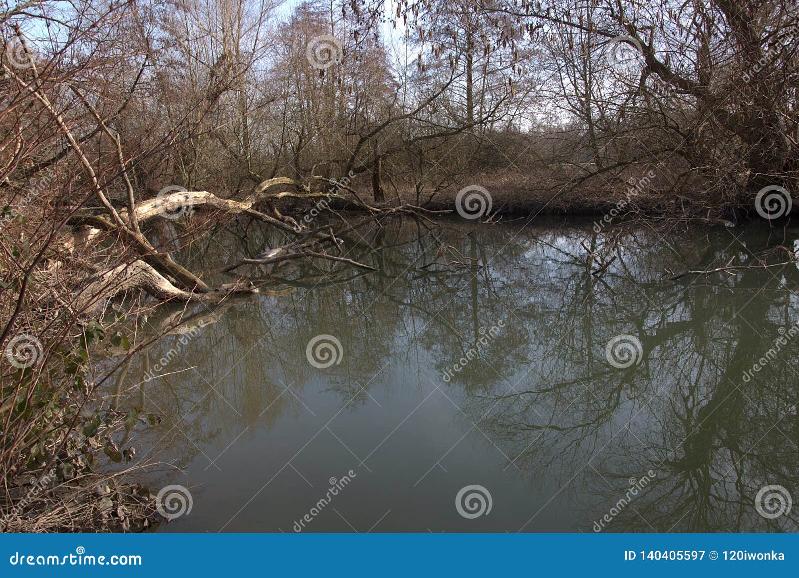Ruhr River. Essen, Environment. Stock Image - Image of nature, scenery ...