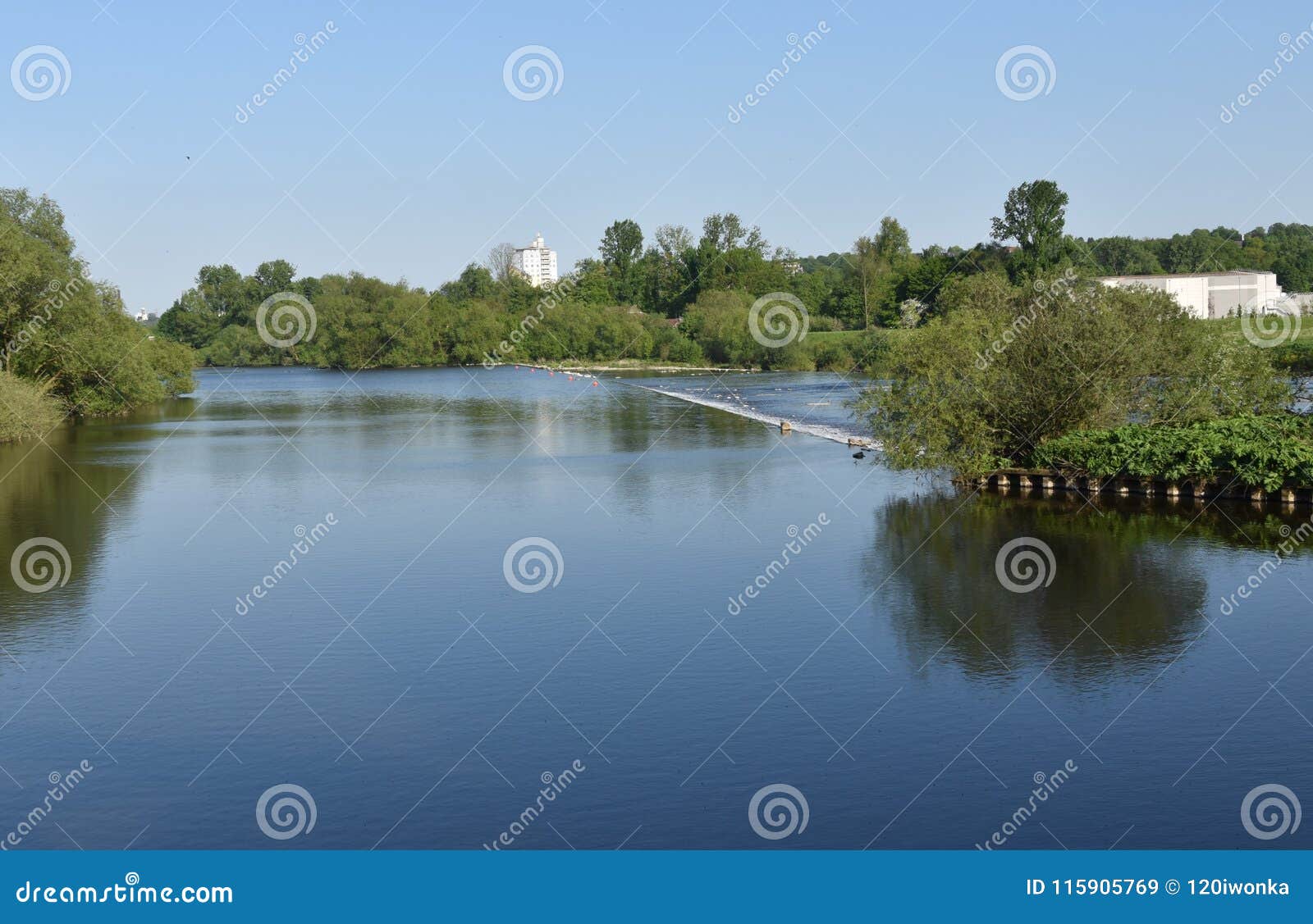 Ruhr river stock image. Image of essen, rural, flow - 115905769