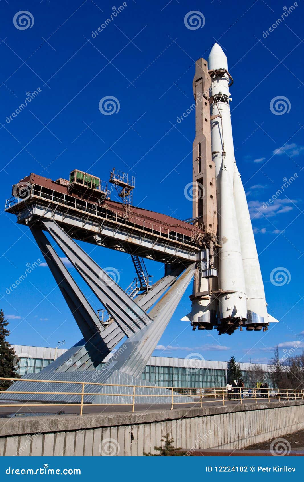 Ruimte Raket - Expositie Op VDNH. Moskou Stock Foto - Image of eerst ...