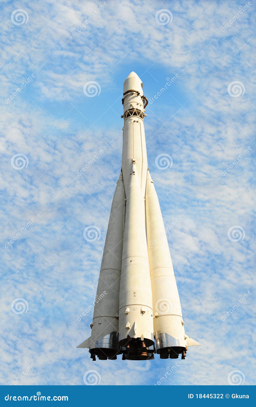 Ruimte Schip stock foto. Image of raket, motor, moskou - 18445322