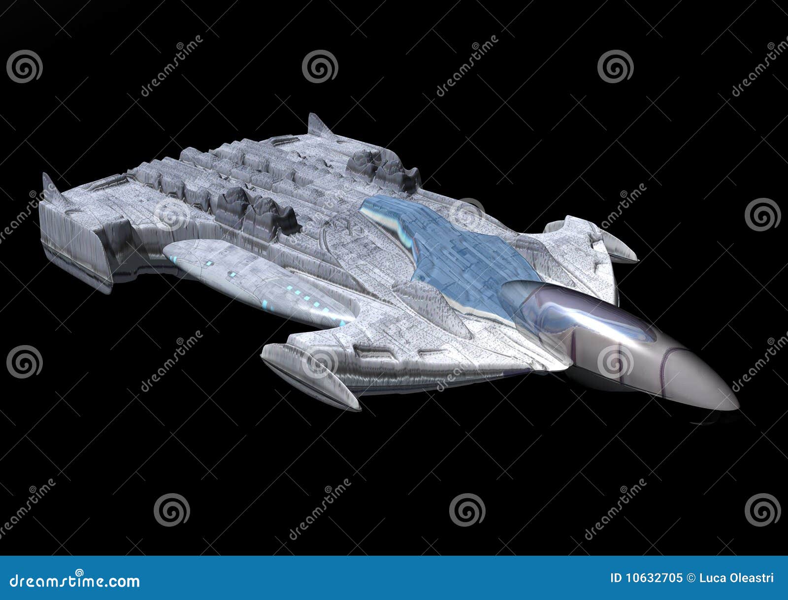 Ruimteschip stock illustratie. Illustration of ruimtevaartuig - 10632705