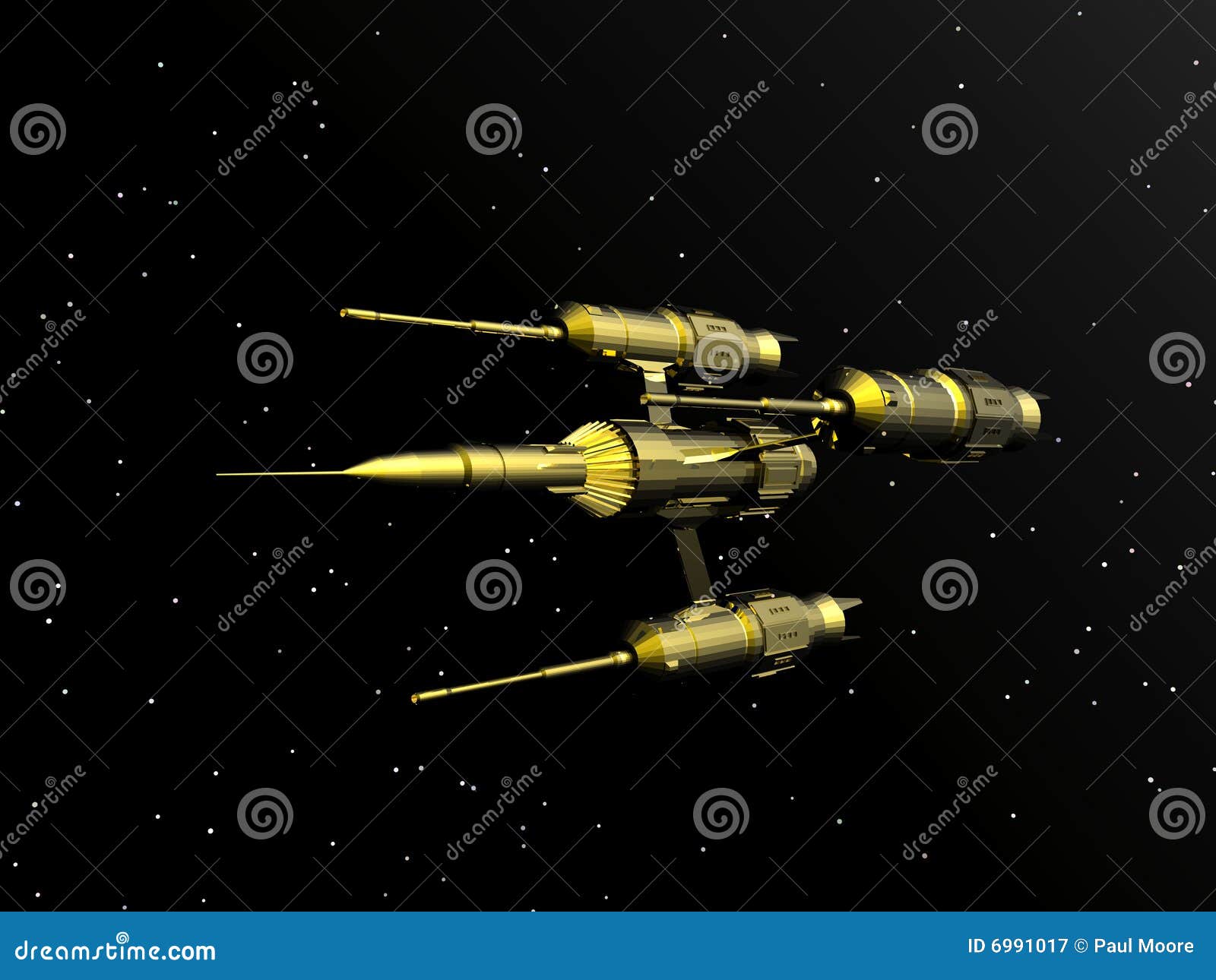 Ruimteschip stock illustratie. Illustration of kanon, planetarisch ...