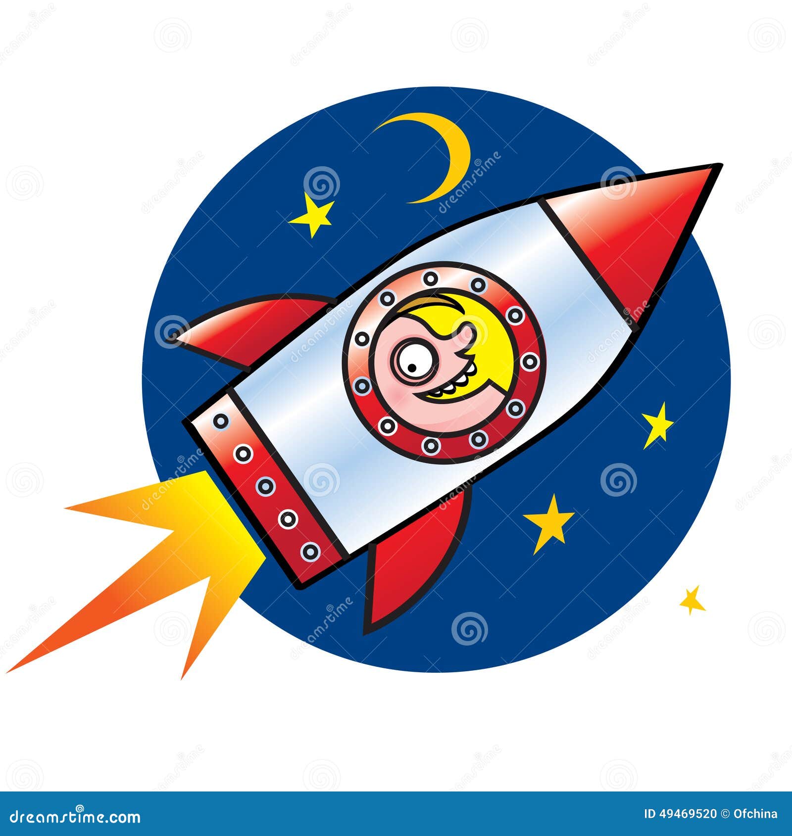 Ruimtevaarder vector illustratie. Illustration of vlucht - 49469520