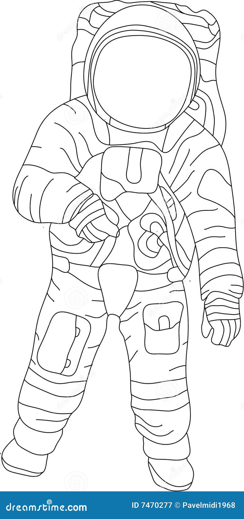 Ruimtevaarder vector illustratie. Illustration of zwart - 7470277