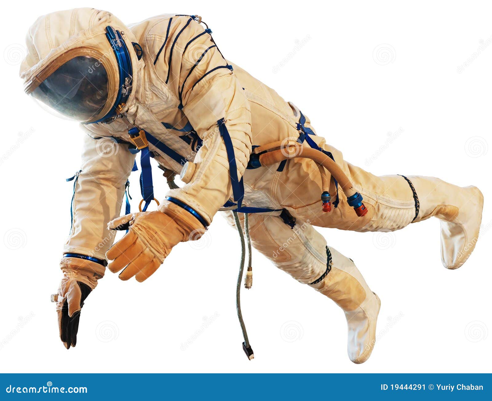 Ruimtevaarder in Spacesuite Stock Afbeelding - Image of alleen, beeld ...