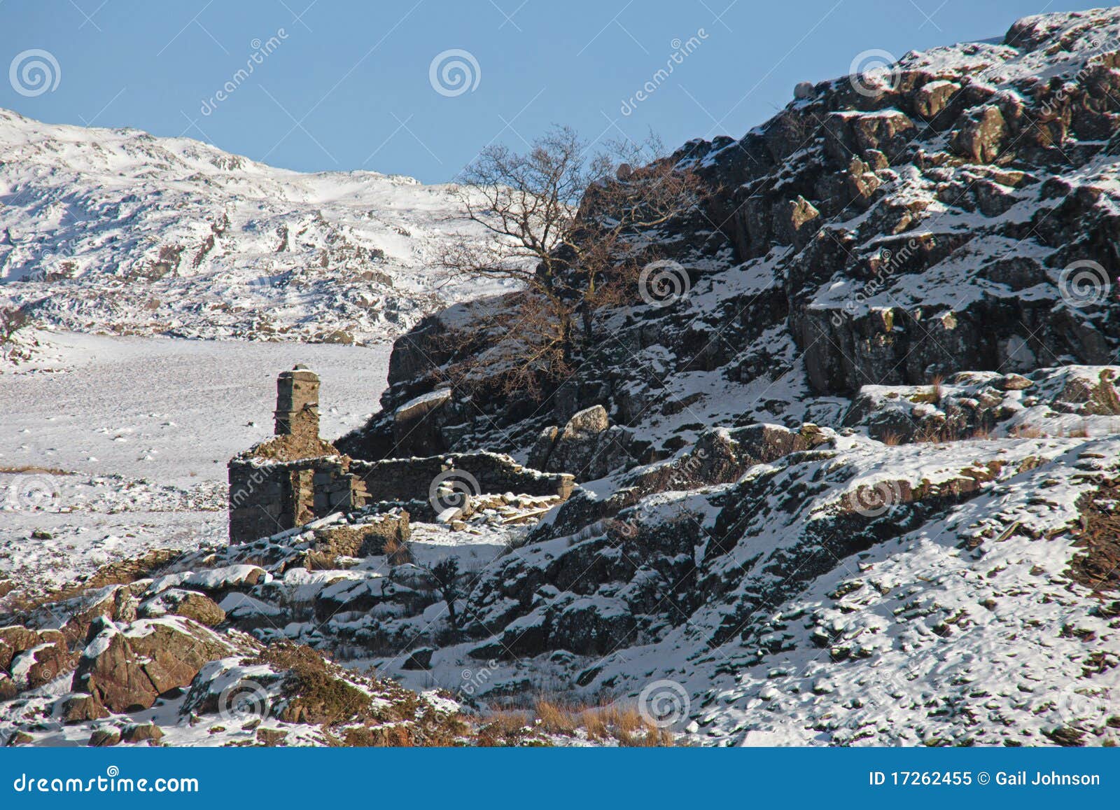 Ruin building stock image. Image of wales, derelict, national - 17262455