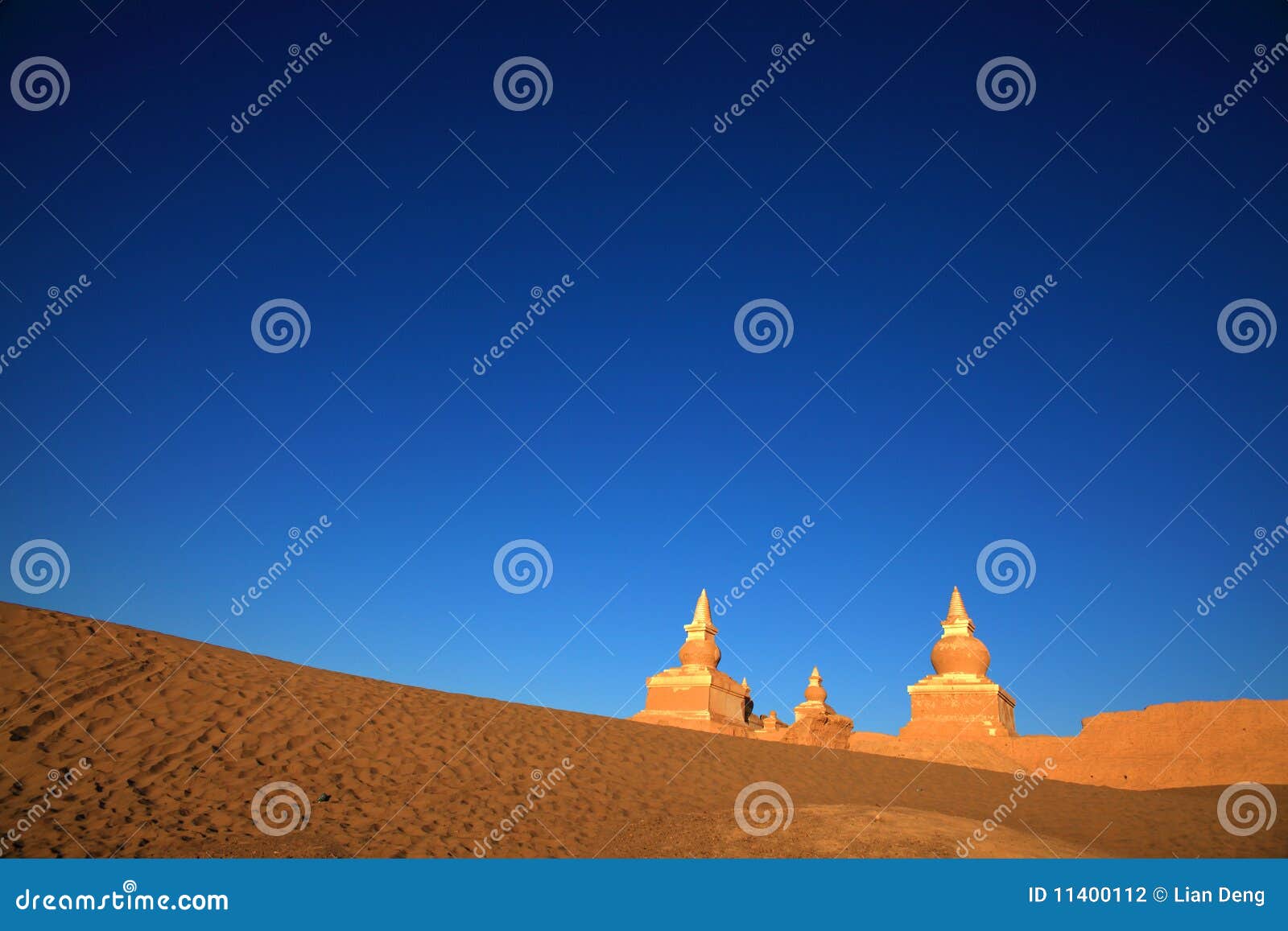 The ruin in desert stock photo. Image of travel, architecture - 11400112