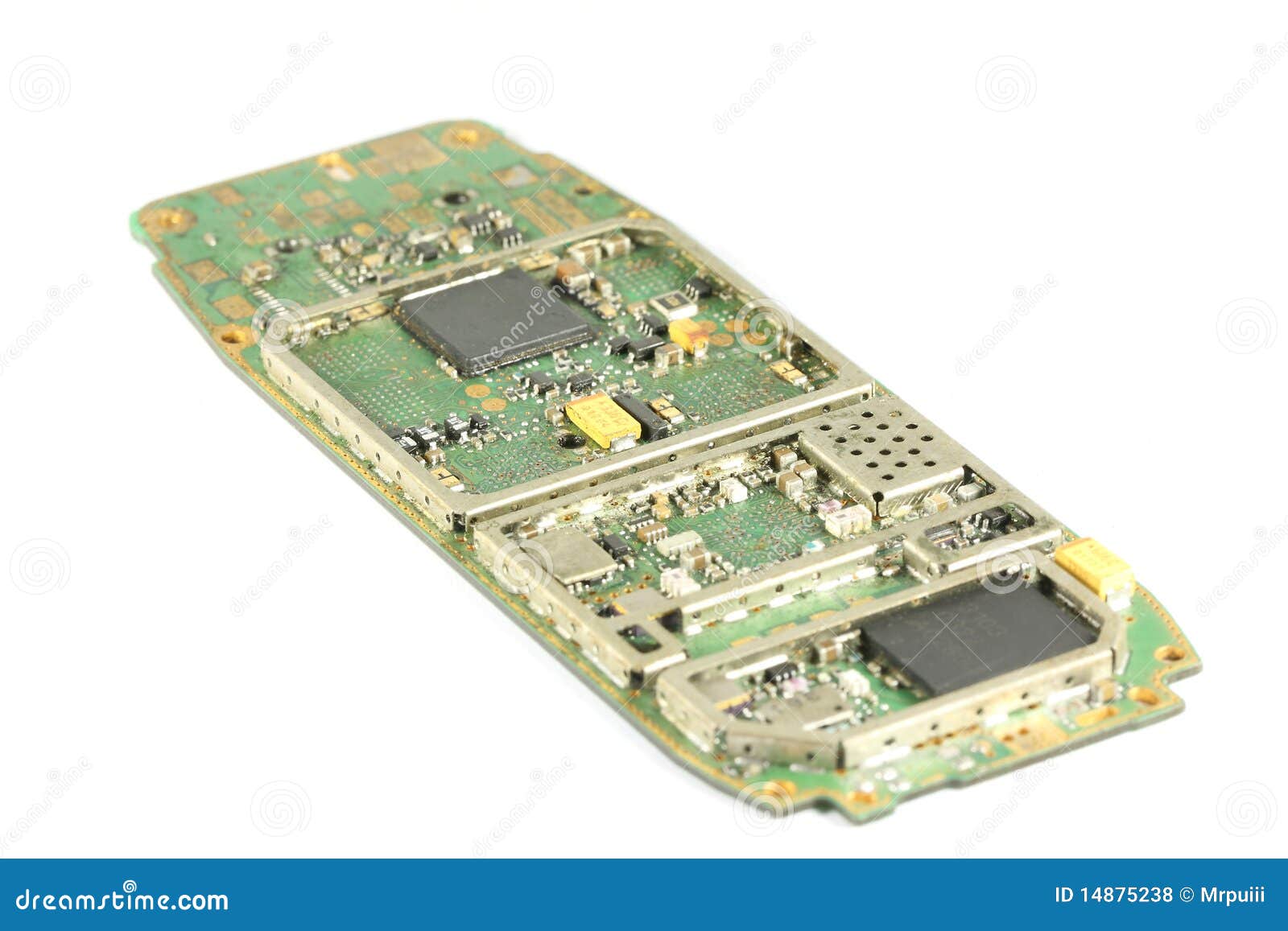 Ruin Mobile Phone Mainboard Stock Photo - Image of mobile, electricity ...