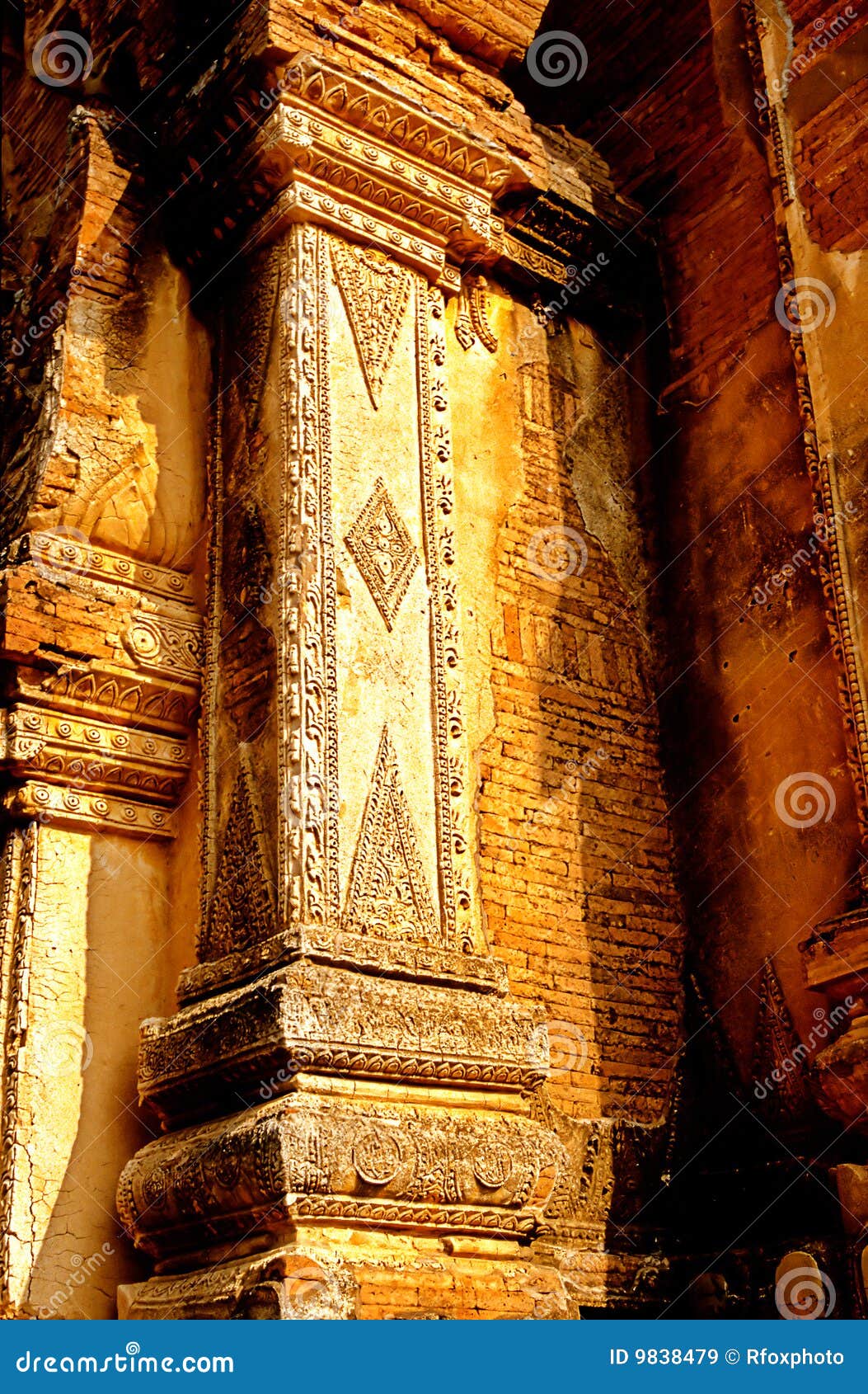 Ruin- Pagan, Burma (Myanmar) Stock Image - Image of 12th, cities: 9838479