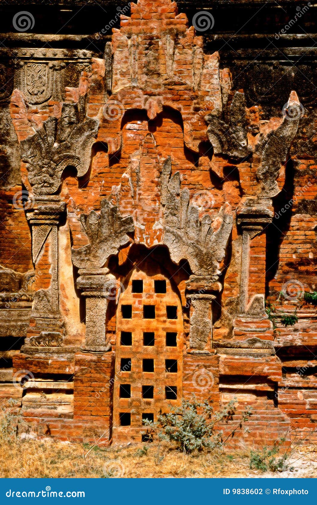 Ruin- Pagan, Burma (Myanmar) Stock Photo - Image of century, ruin: 9838602