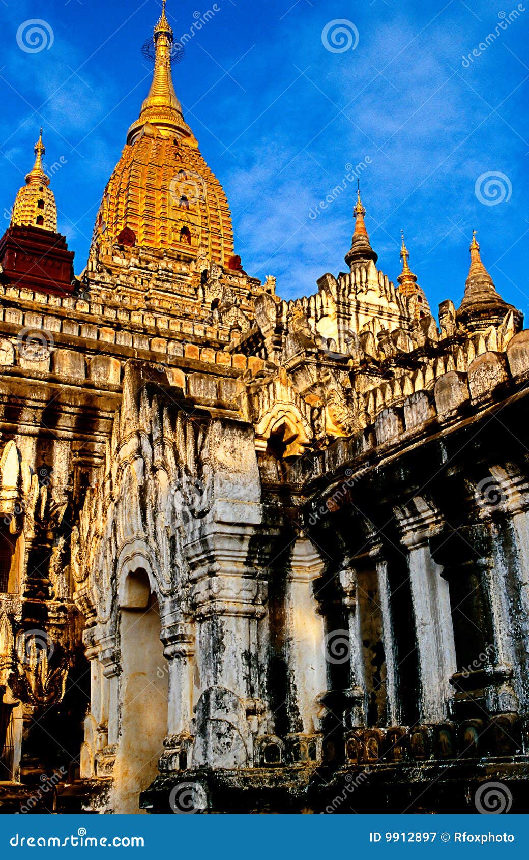 Ruin- Pagan, Burma (Myanmar) Stock Image - Image of archaeological ...
