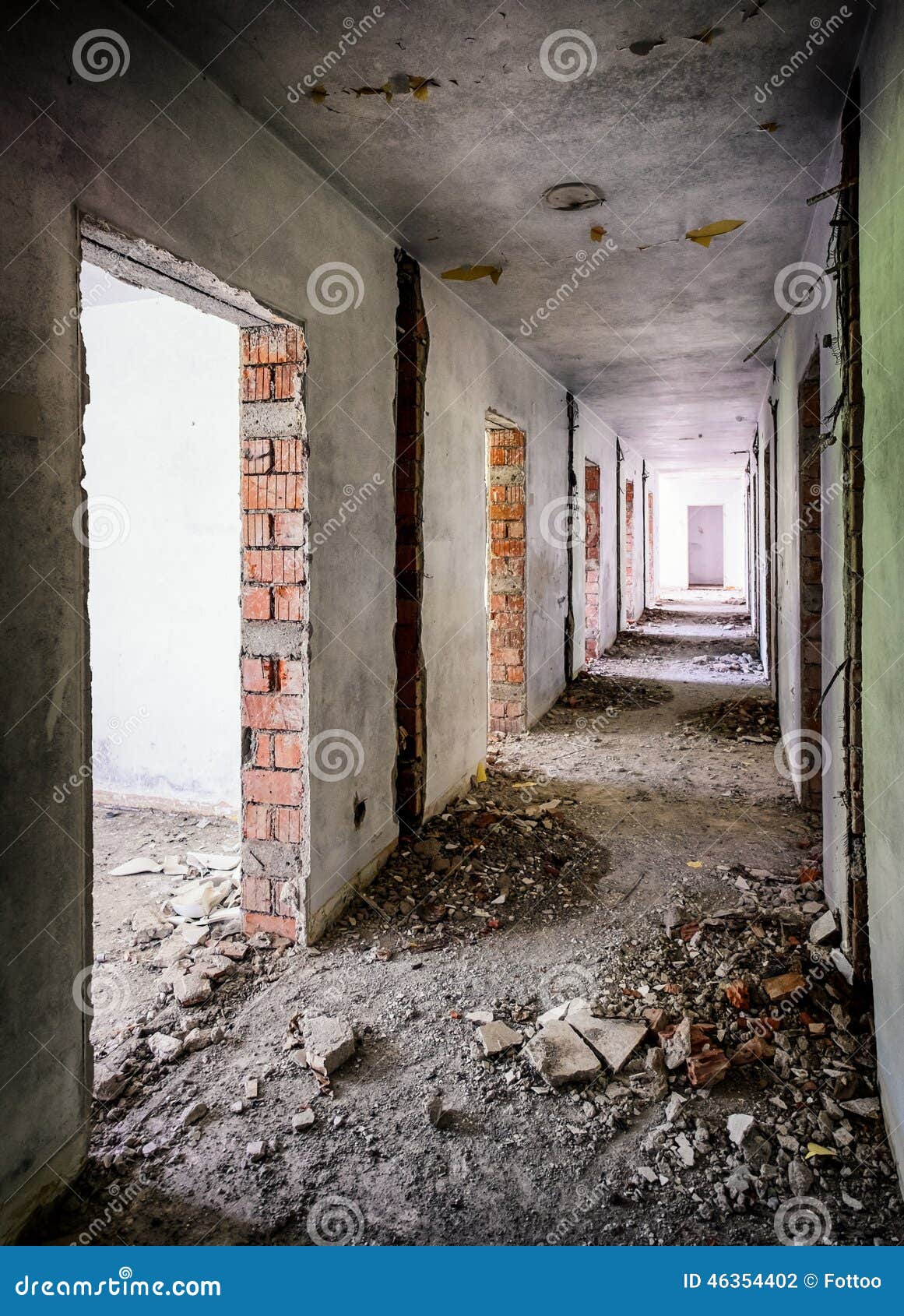 Ruin stock photo. Image of ruins, grunge, empty, ancient - 46354402