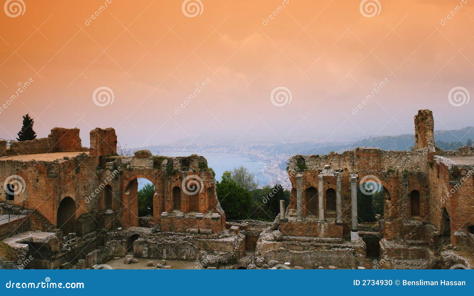 Ruin from Sicily stock photo. Image of antiquity, tourism - 2734930