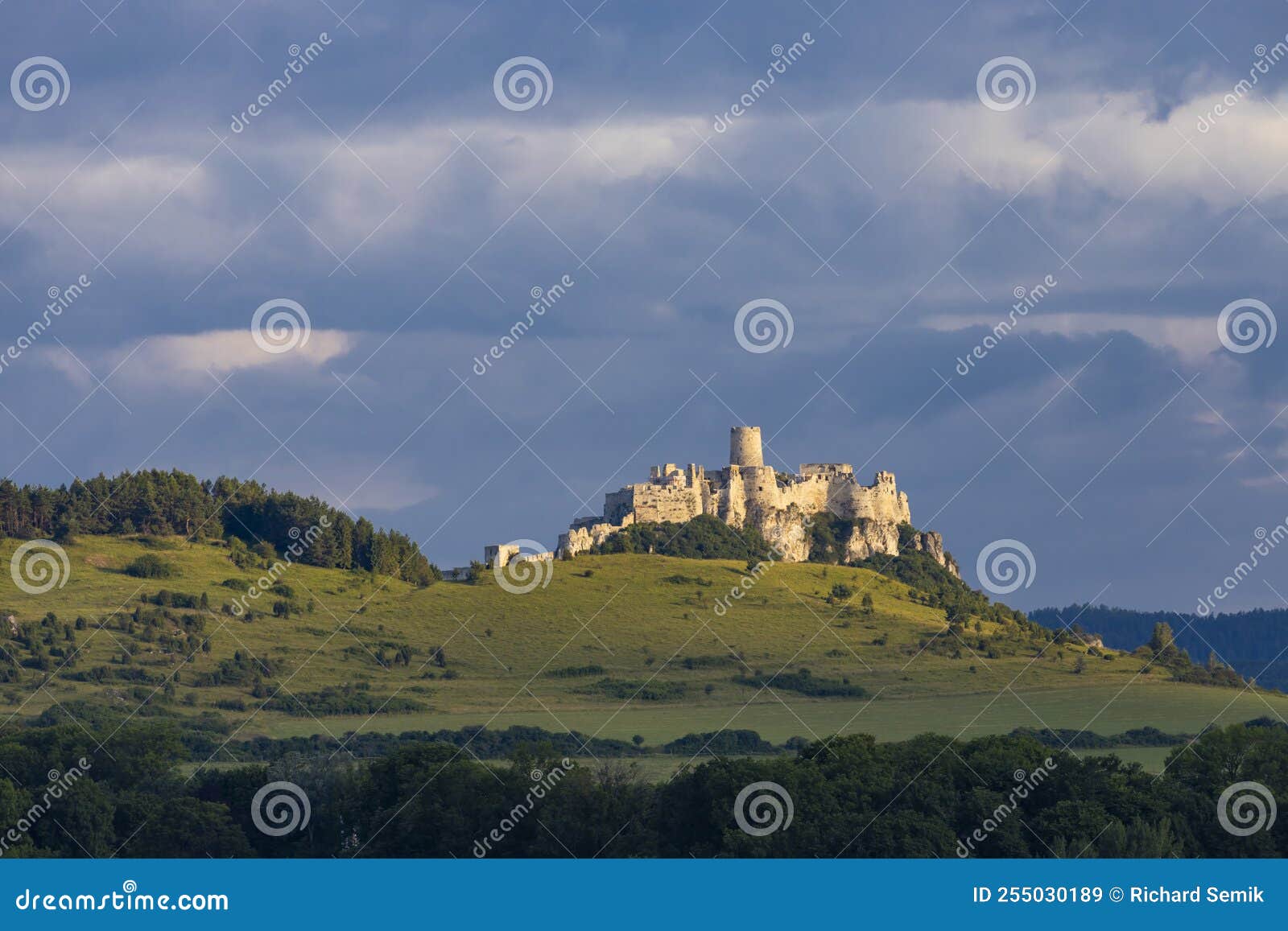 Ruin of Spis Castle in Slovakia Stock Image - Image of world, heritage ...
