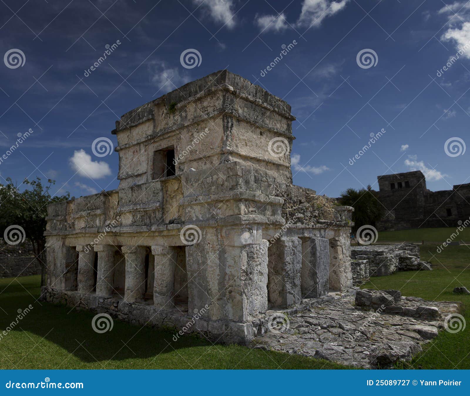 Ruin temple stock image. Image of archaeological, travel - 25089727