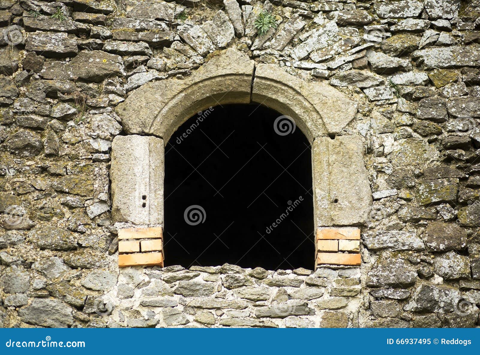 Ruin Window With Copy Space Stock Image - Image of building, abbey ...
