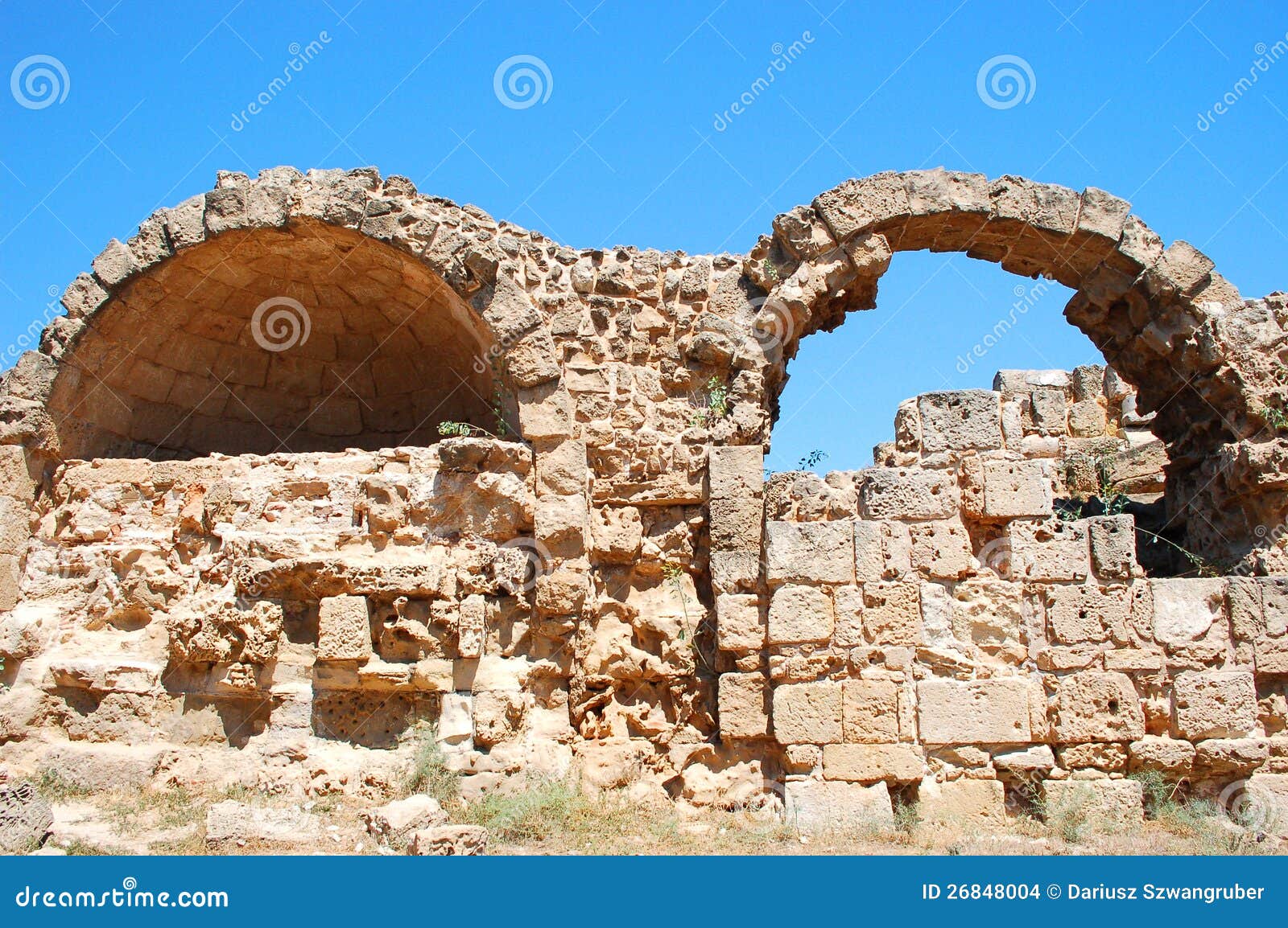 Ruinas Antiguas En Famagusta, Chipre Foto de archivo - Imagen de grande ...