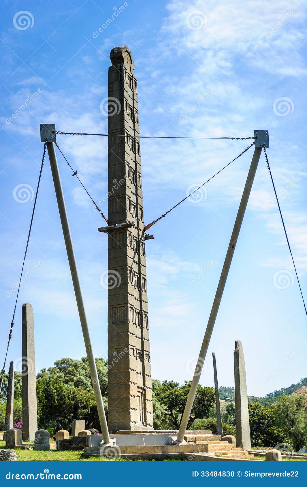 Ruinas De Aksum (Axum), Etiopía Foto de archivo - Imagen de roma, parte ...
