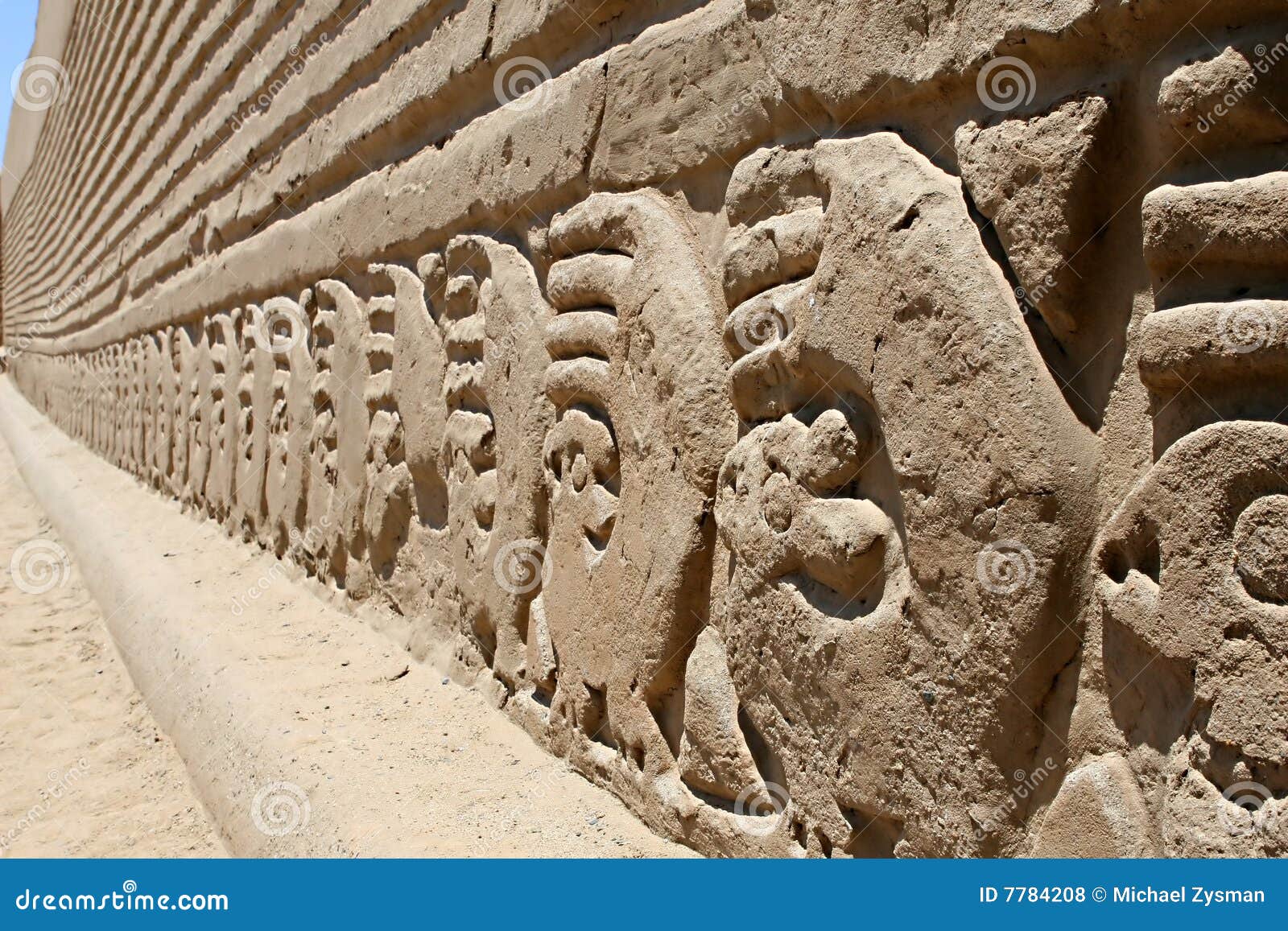 Ruinas de Chan Chan foto de archivo. Imagen de emigre - 7784208