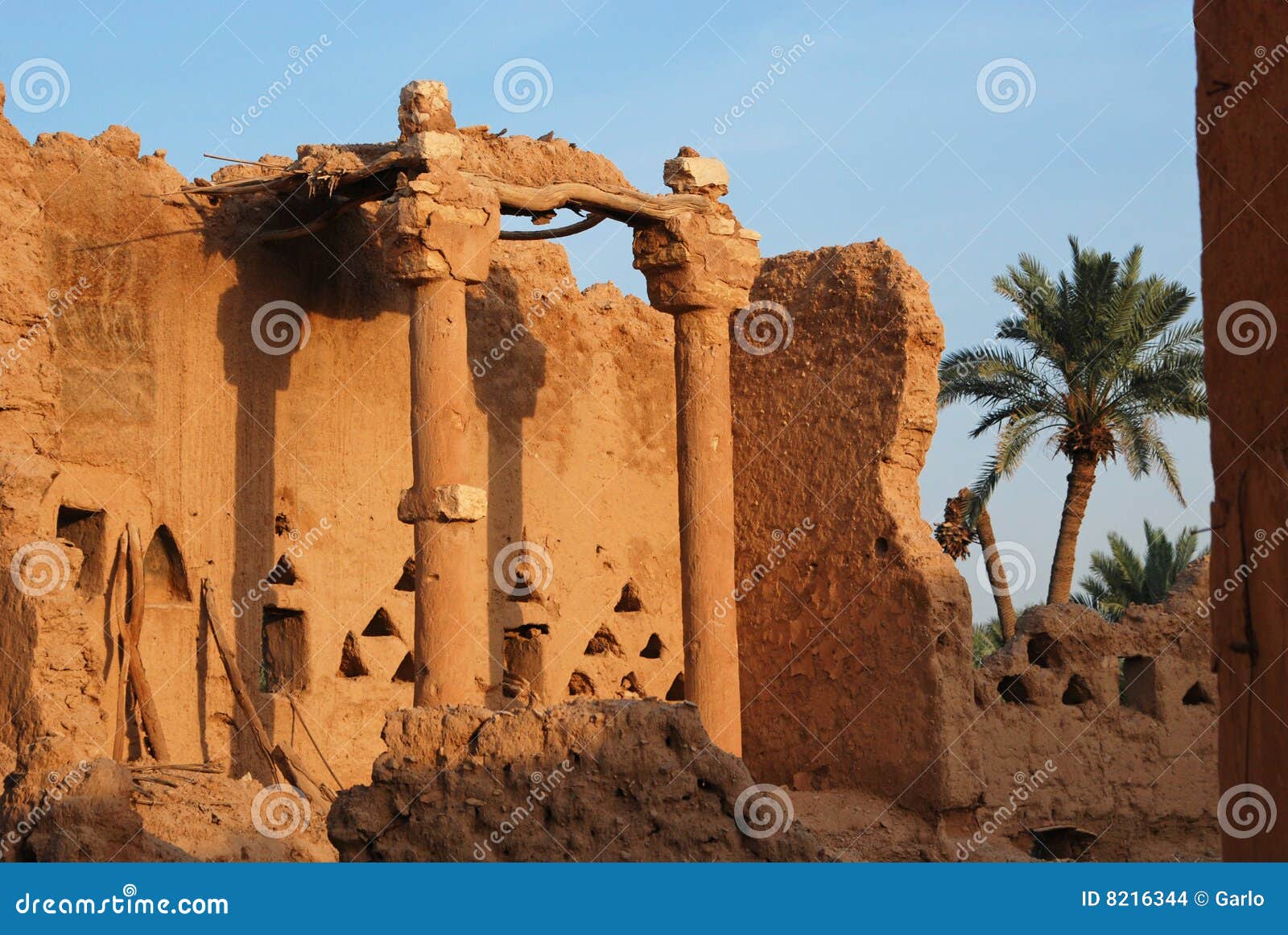 Ruinas De Diriyah Viejo - La Arabia Saudita Foto de archivo - Imagen de ...