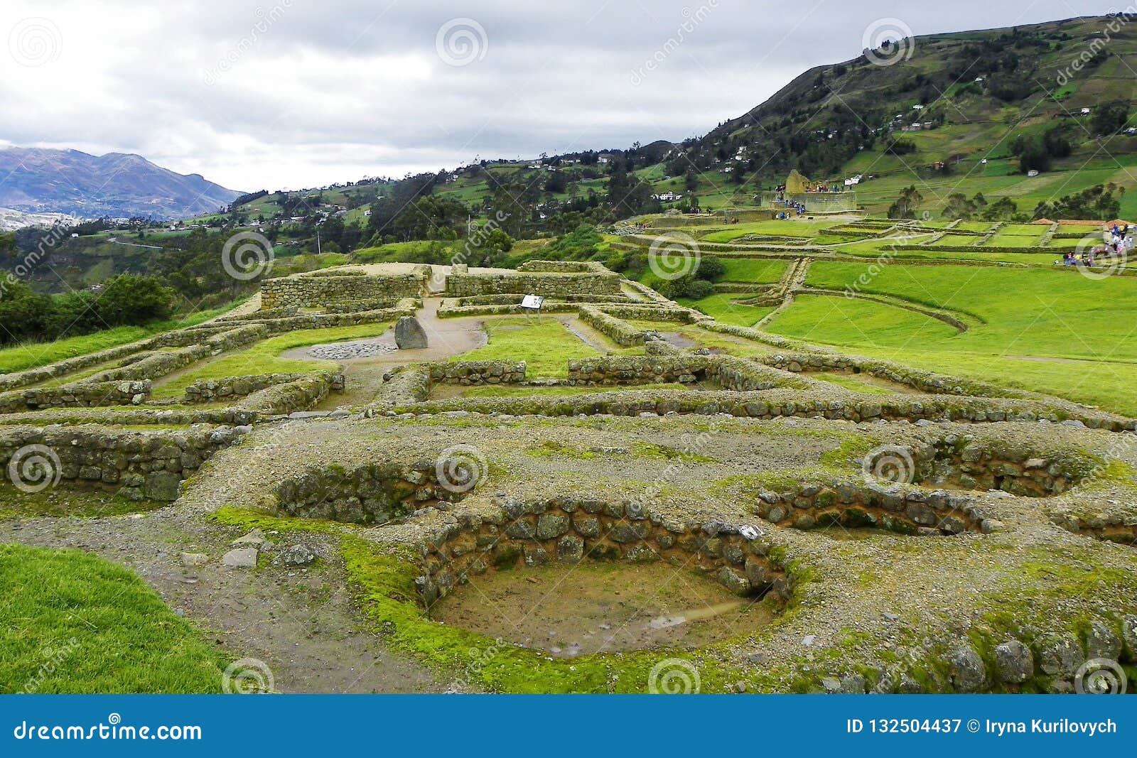 Ruinas De Ingapirca, Provincia De Canar, Ecuador Imagen de archivo ...