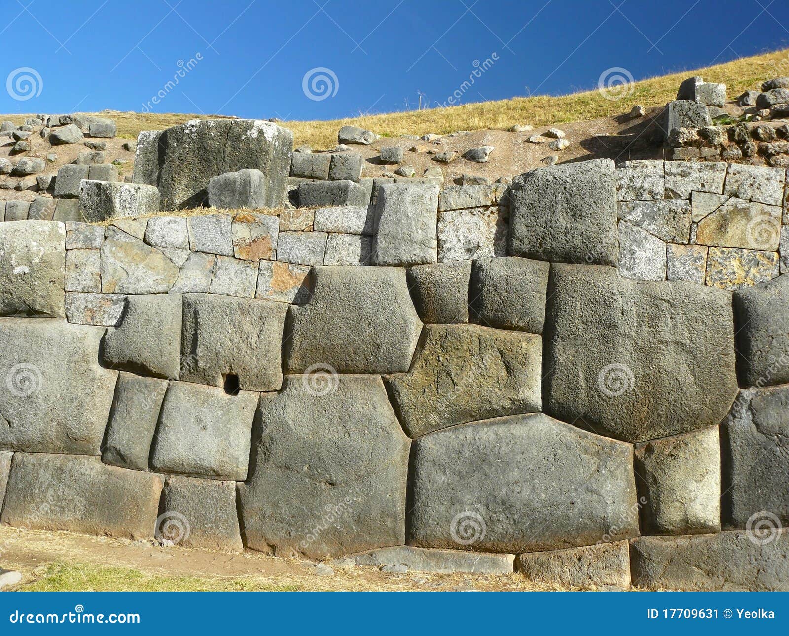 Ruinas De Sacsayhuaman, Cuzco, Perú. Imagen de archivo - Imagen de ...