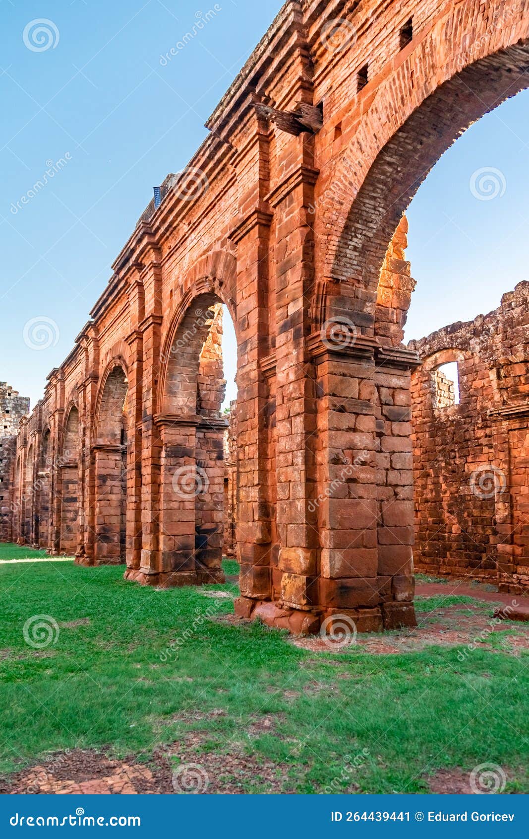 Ruinas De San Ignacio Mini in Argentina Stock Image - Image of ...