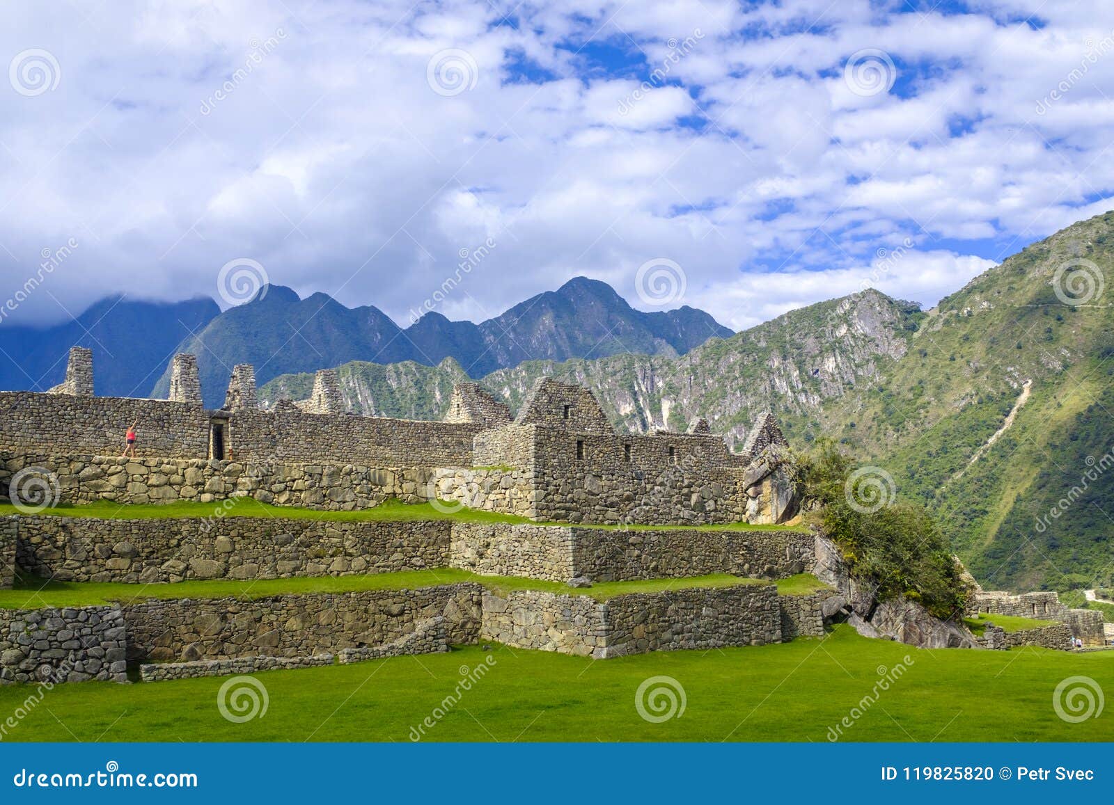 Ruinas Famosas De Machu Picchu Imagen editorial - Imagen de viaje ...