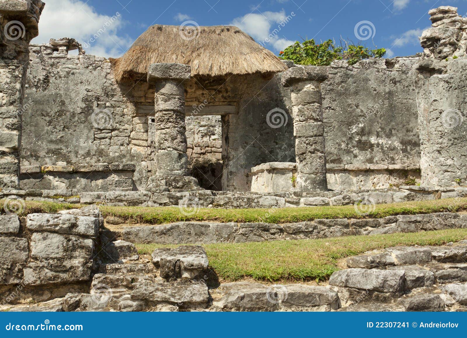 Ruinas mayas. imagen de archivo. Imagen de maya, historia - 22307241