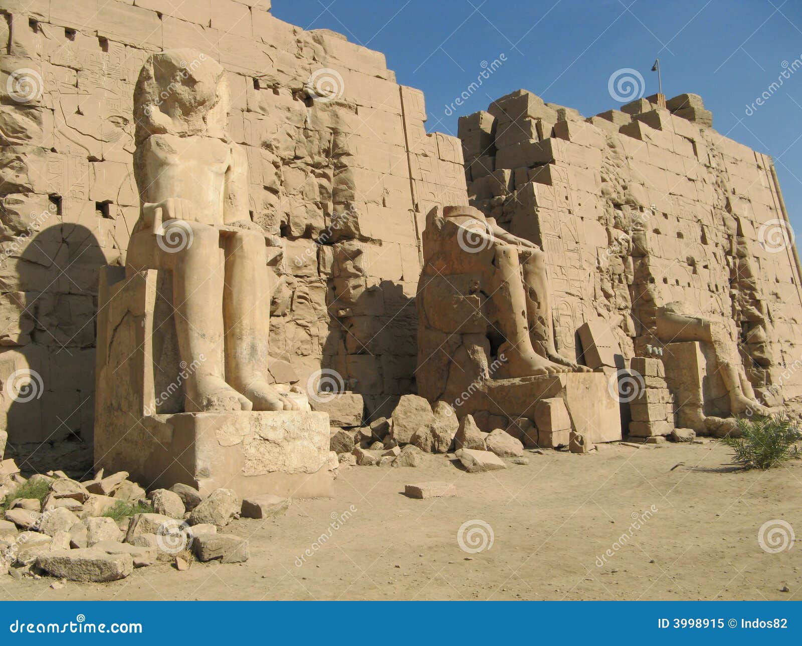 Ruine De Temple Karnak Luxor Image stock - Image du archéologie, thebes ...