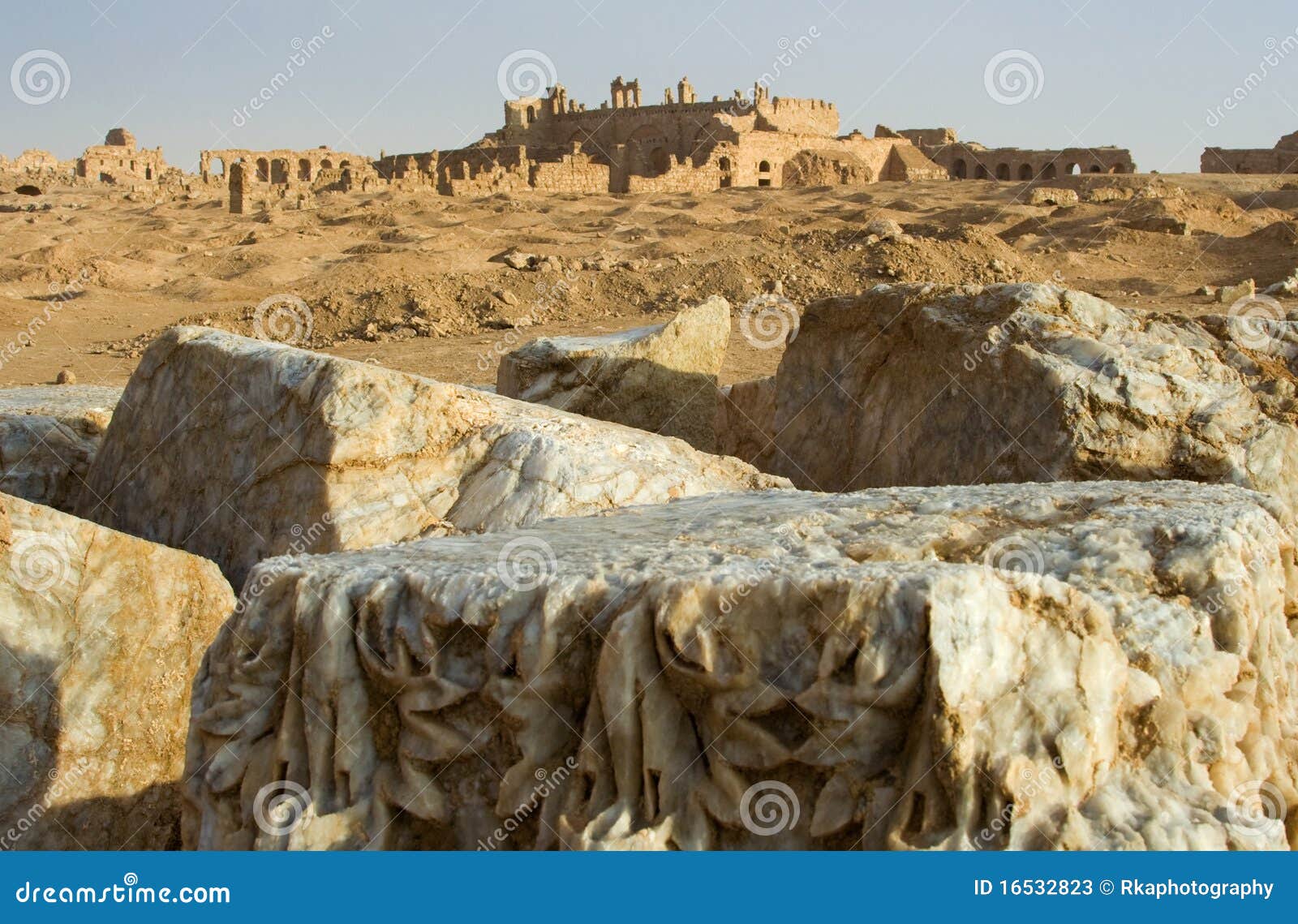 The Ruined Assyrian City of Resafa, Syria Editorial Stock Photo - Image ...