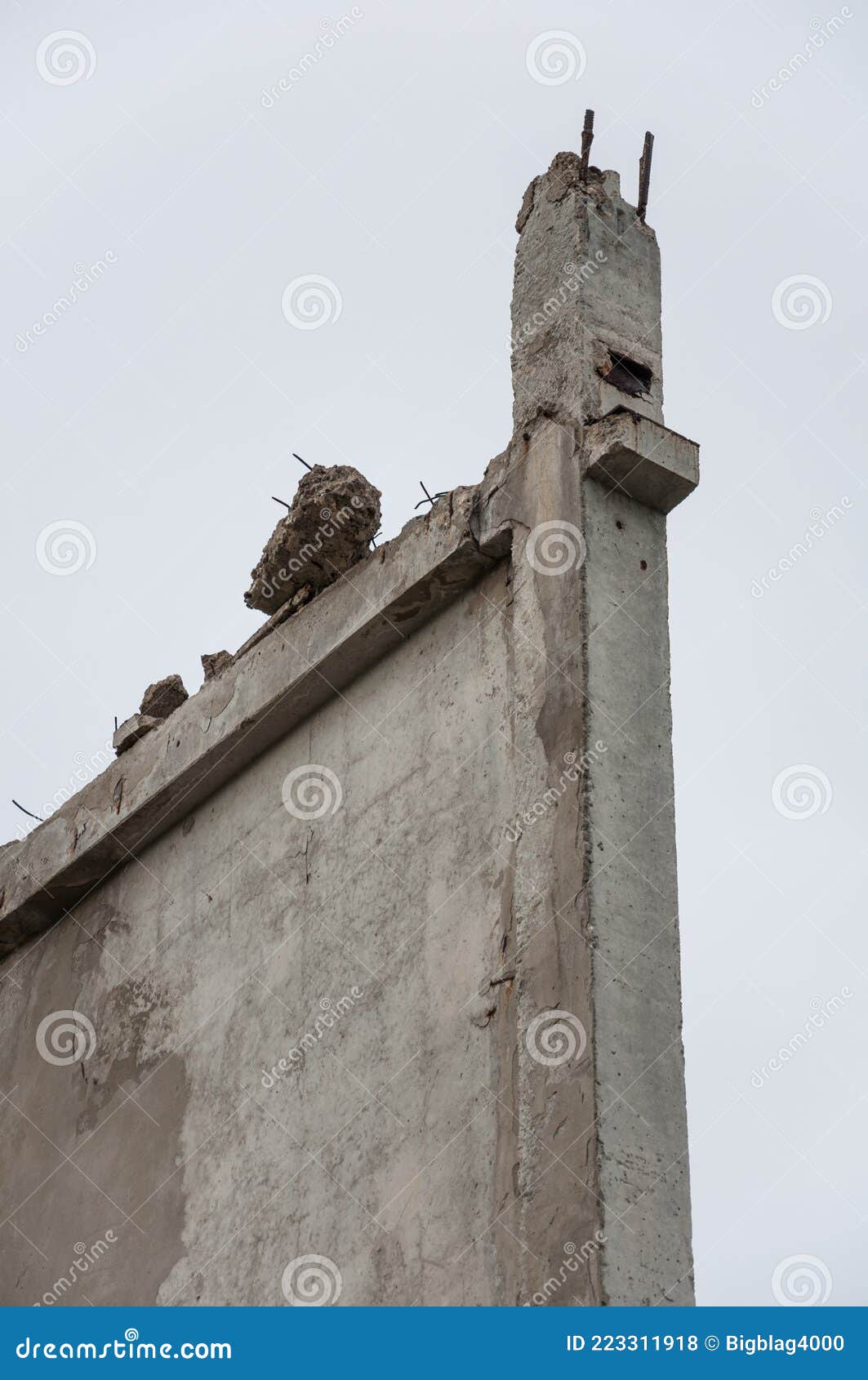 Ruined Building.Consequences of War. Stock Photo - Image of fire ... Ruined Building.Consequences of War. Stock Photo - Image of fire ...