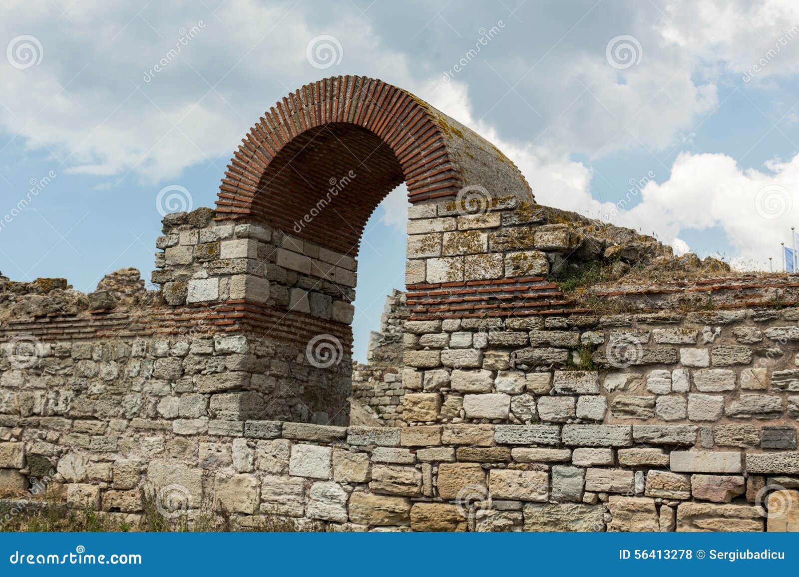 Ruined building stock photo. Image of story, ruined, architecture ...