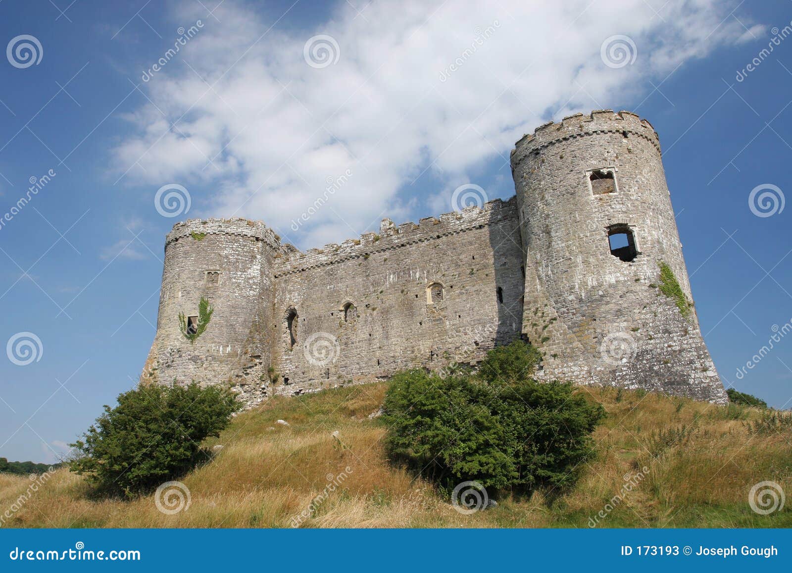 Ruined Castle stock image. Image of magic, defense, fortress - 173193