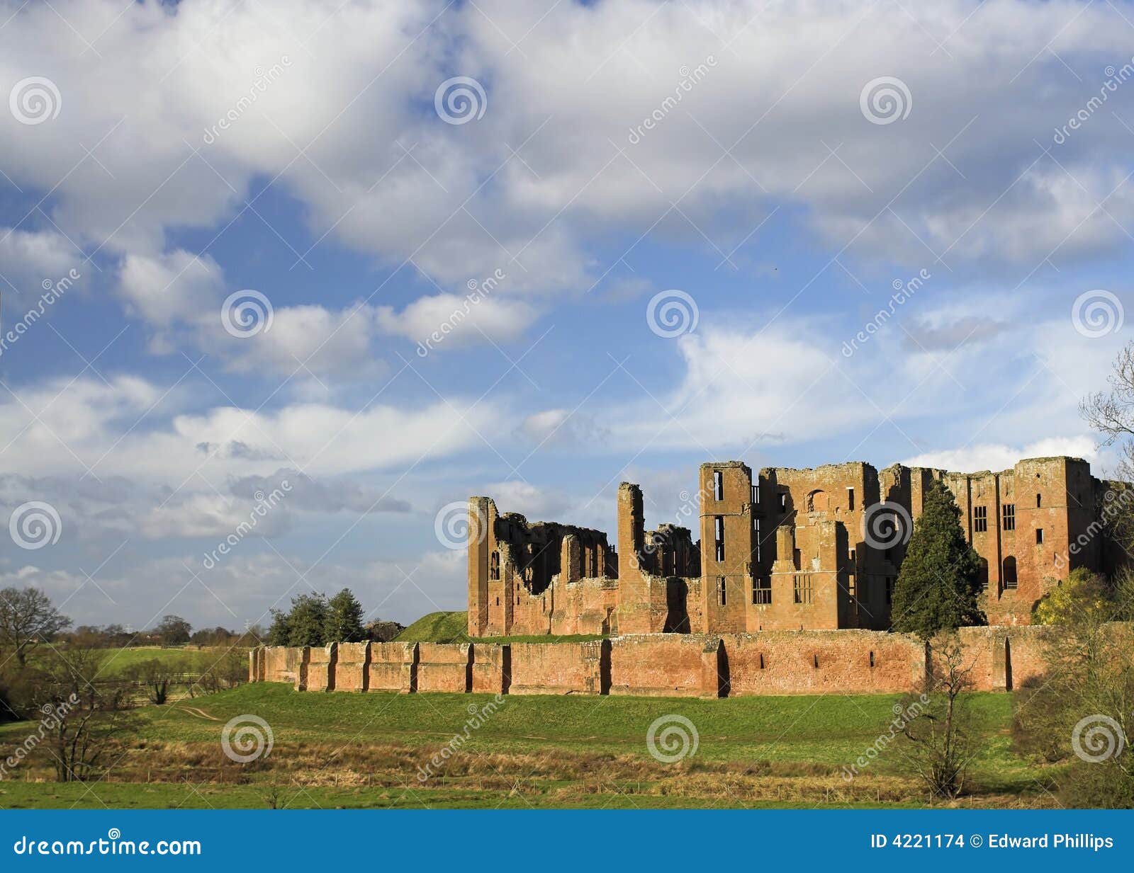 Ruined Castle stock photo. Image of ruins, vintage, aged - 4221174